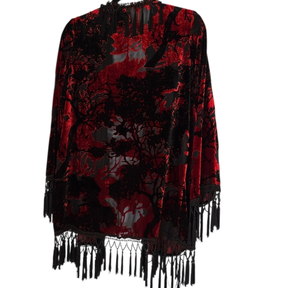 Half Moon Bay | Jackets & Coats | Half Moon Bay Elegant Red And Black ...